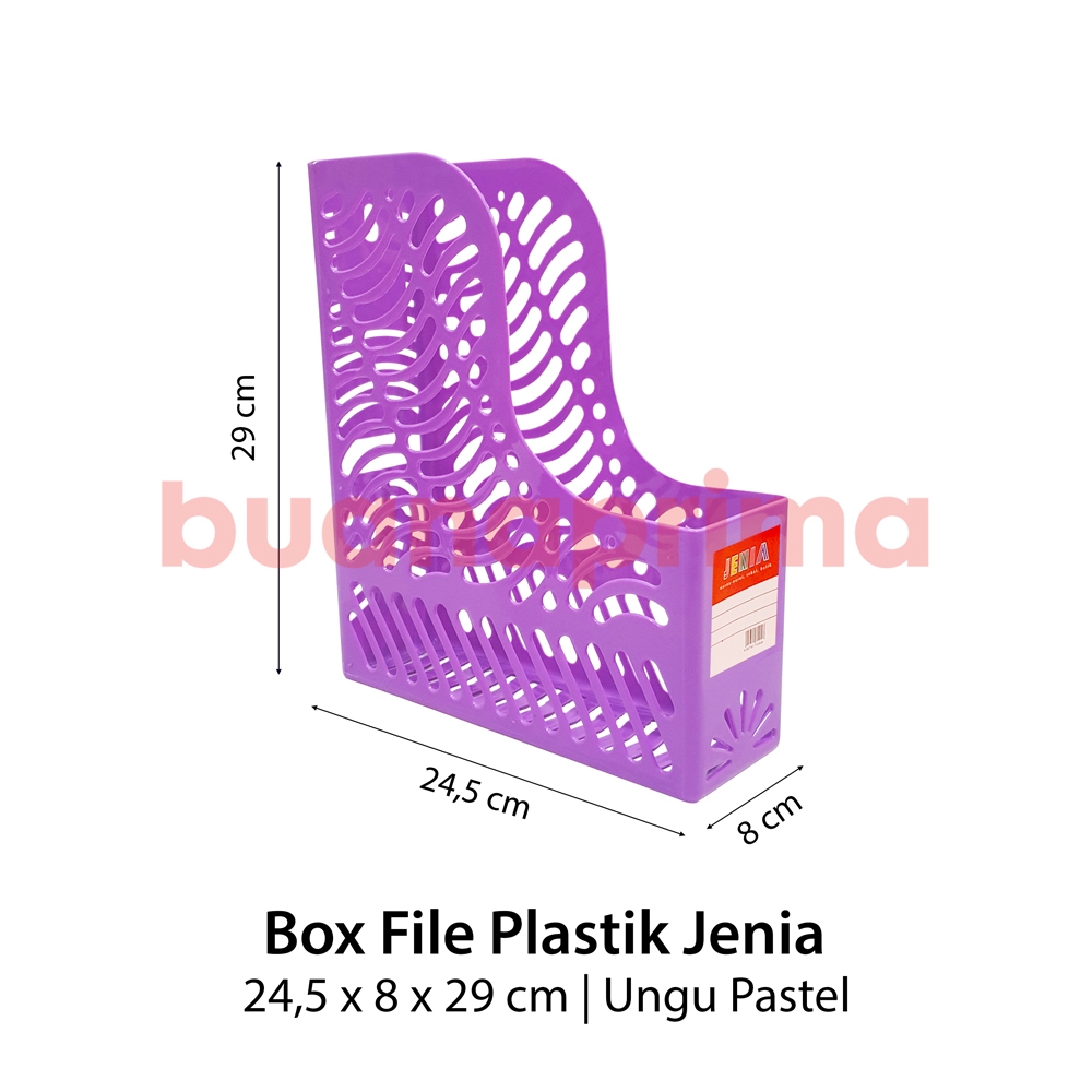 Jual Box file Jenia Plastik Warna Warni Keranjang Penyimpanan Folio ...