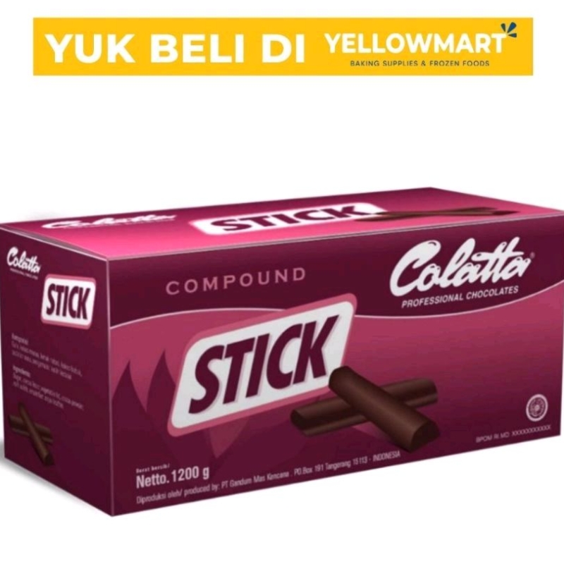 Jual Colatta Stick Compound Cokelat Stik REPACK - 300GR | Shopee Indonesia