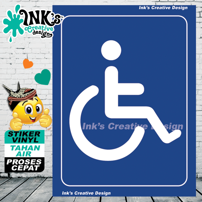 Jual Stiker Logo Disabilitas | Shopee Indonesia