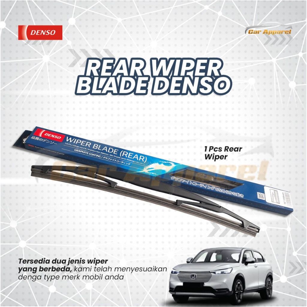 Jual Denso DRA Rear Wiper All New HRV 2022 14 inch Wiper Belakang ...