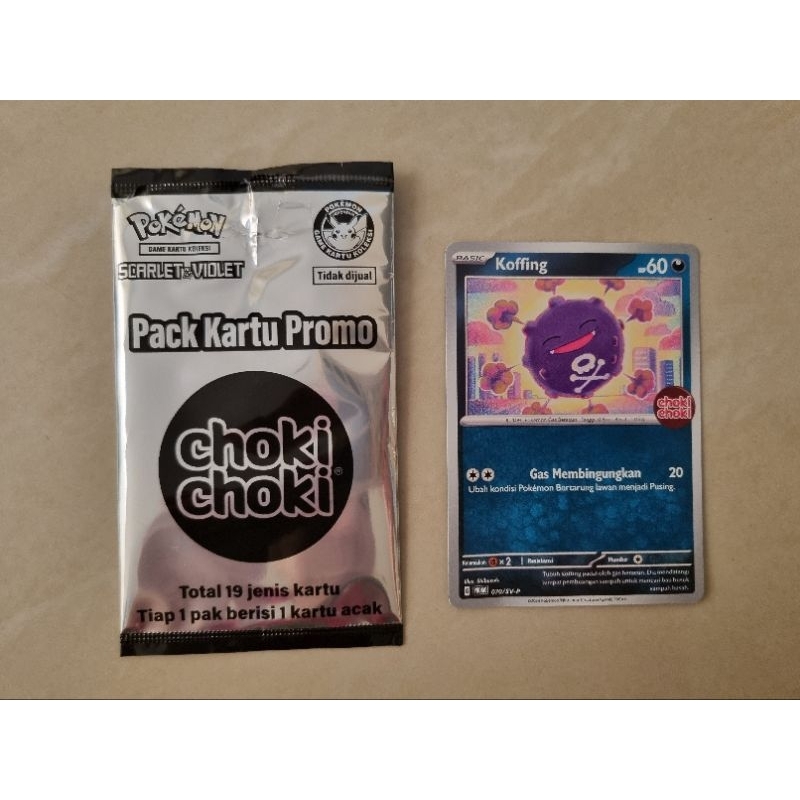 Jual kartu pokemon card Original Choki Choki Limited Edition Scarlet ...