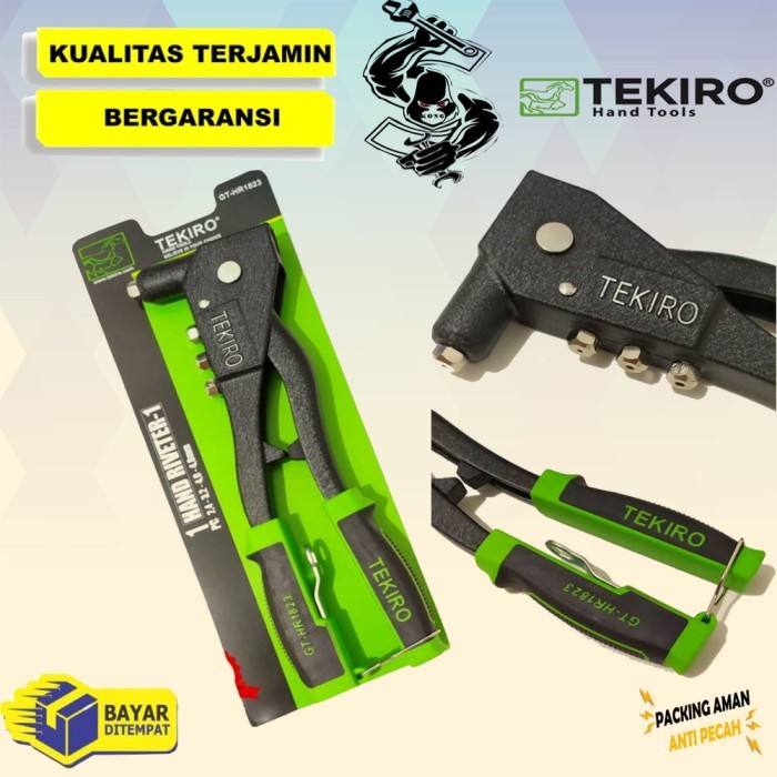 Jual TEKIRO GT-HR1823 Tang Rivet - Hand Rivetter Ripet Rifet Riveter ...