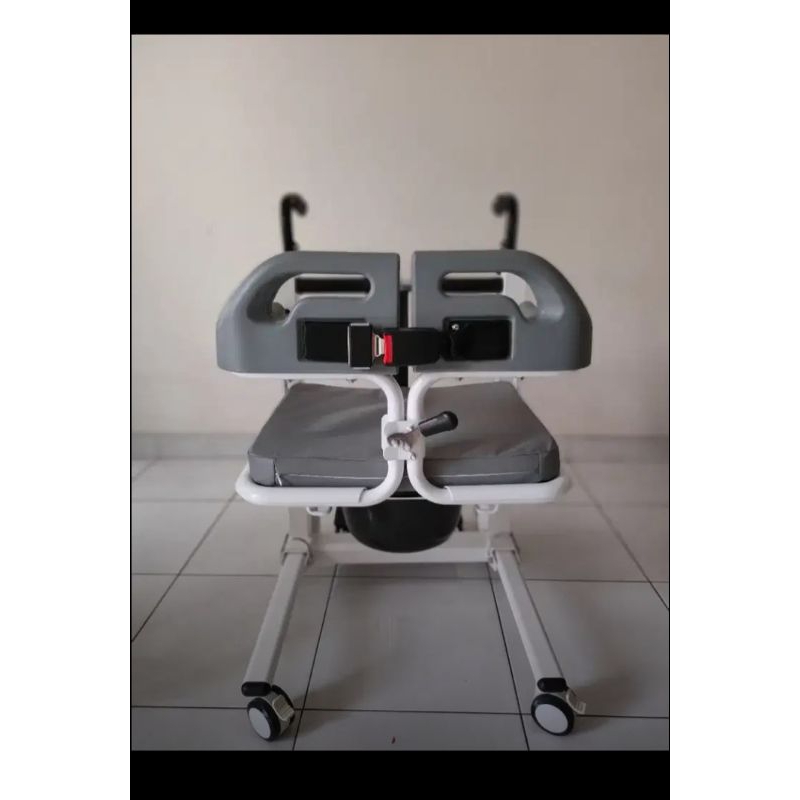 Jual New !! Kursi Roda Transfer Pasien Commode Chair Hidrolik Original ...