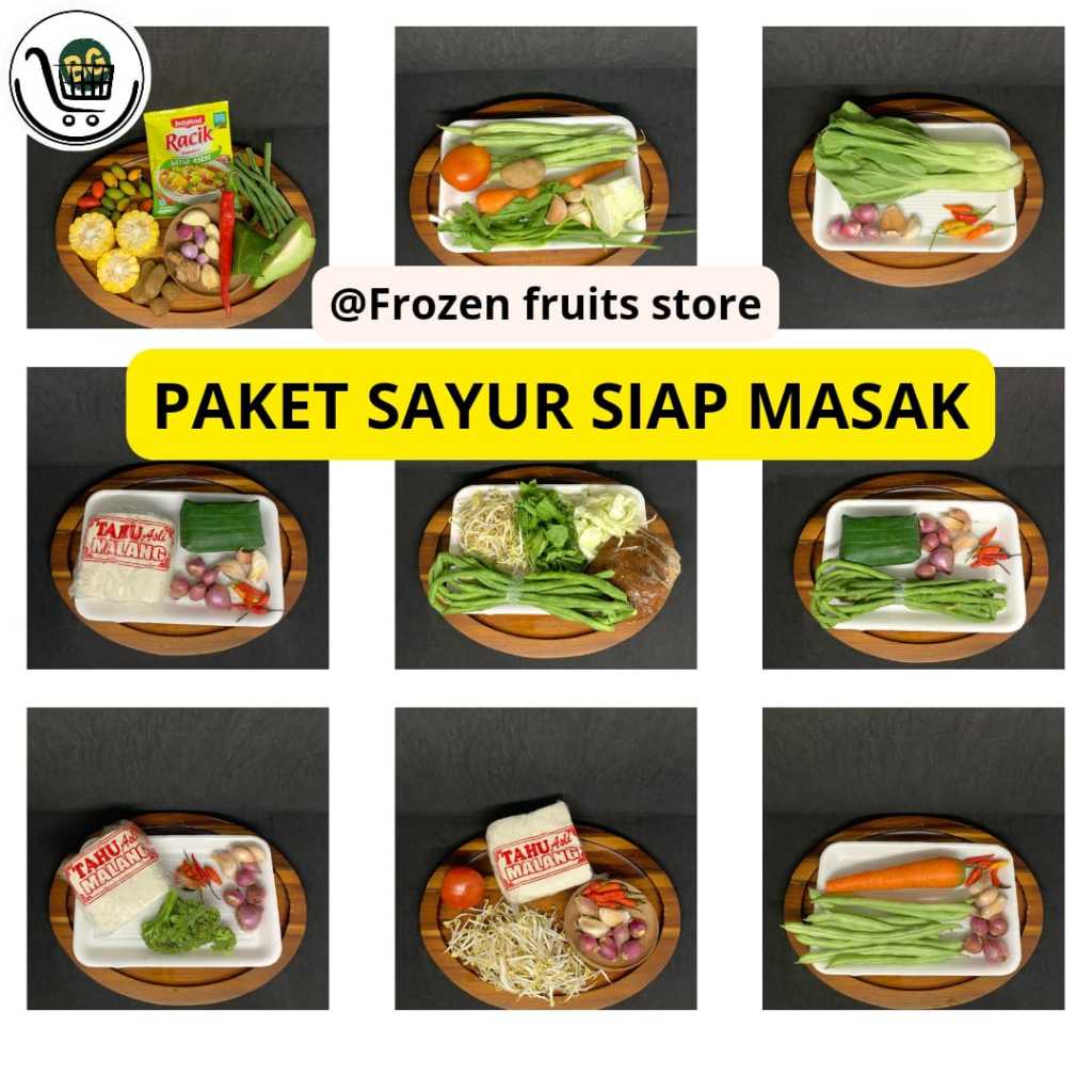 Jual Paket sayur siap masak/sayur siap masak/paket sayur praktis ...