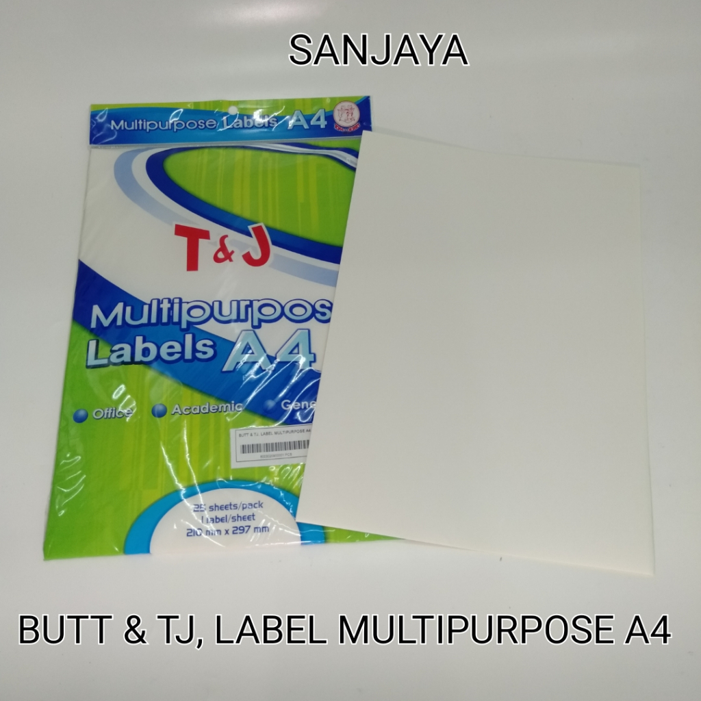 Jual Label A4 Tom & Jerry Multipurpose / Kertas Label A4 Multipurpose ...