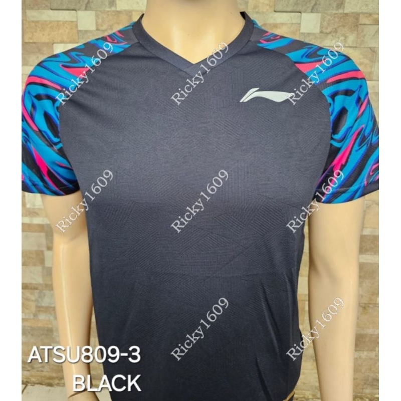 Jual BAJU BADMINTON LINING ATSU809 - TURBO DRI - AIR DRY TECHNOLOGY ...
