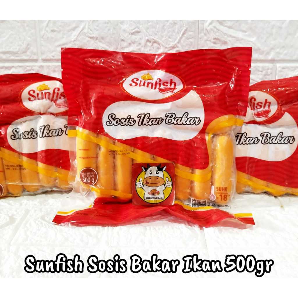 Jual SUNFISH SOSIS BAKAR IKAN 500GR-FROZEN FOOD-BRONTZ JOGJA | Shopee ...