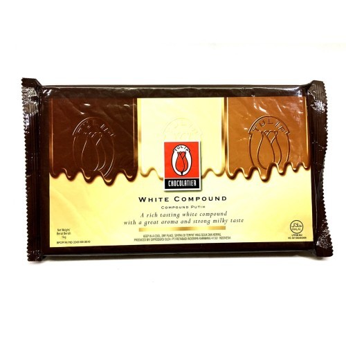 Jual TULIP WHITE COMPOUND / COKLAT PUTIH TULIP 1KG | Shopee Indonesia