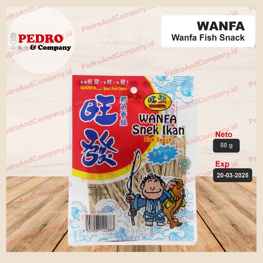 Jual Wan Fa - Snek ikan serut/ fish snack 50 gr | Shopee Indonesia