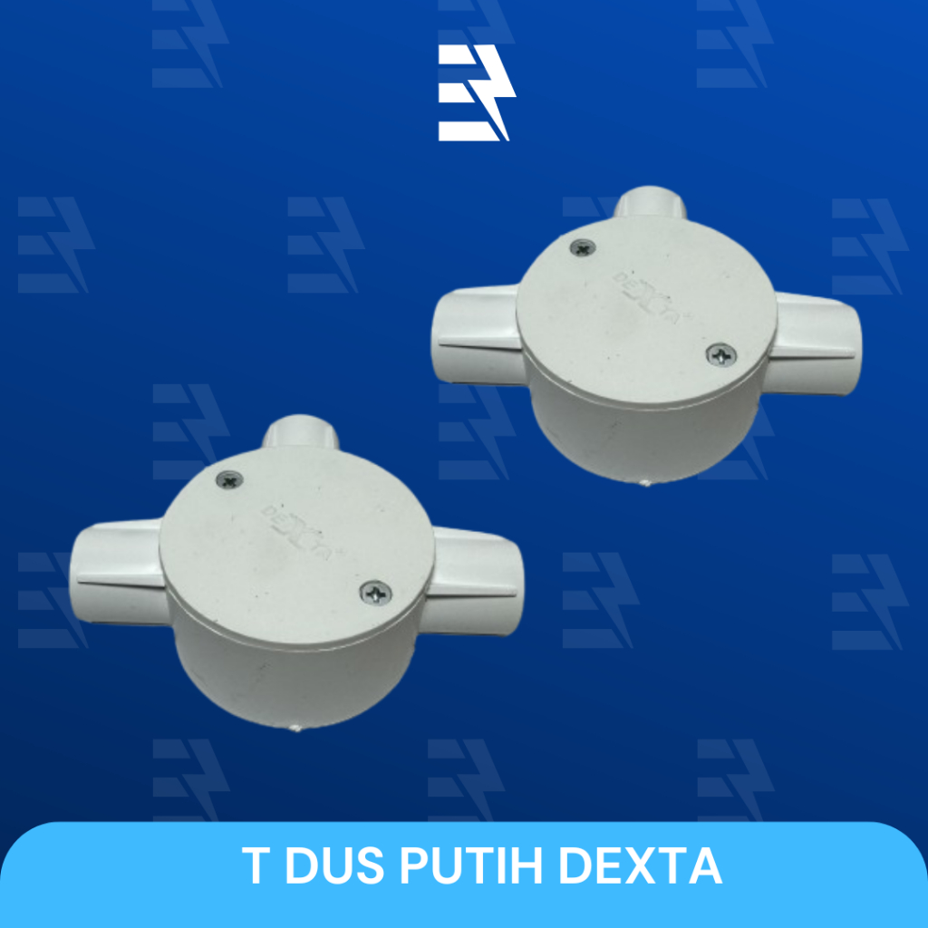 Jual TDUS / TDOS / TE DUS / TEE DOSCABANG 3 PUTIH 20MM DEXTA DX-114 ...