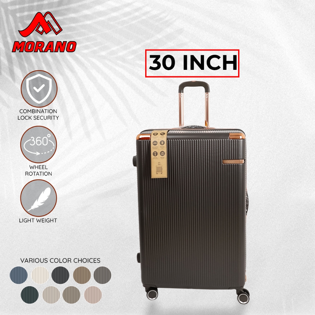 Jual MORANO - Koper 30 Inch Combination lock Extra Capacity Up 25% ...