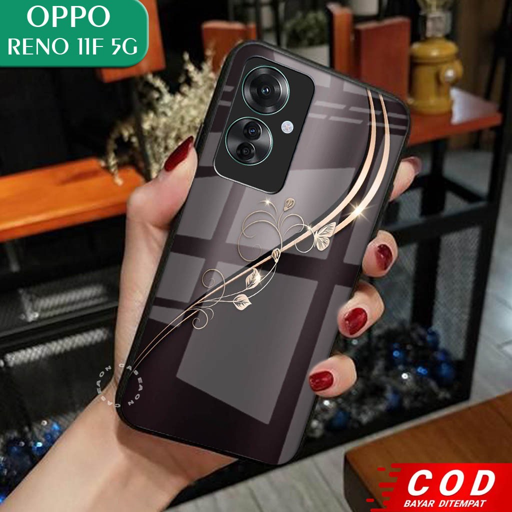 Jual Case Glossy Untuk Oppo Reno 11f 5G Terbaru 2024 - Softcase Glass Kaca - Casing Handphone ...