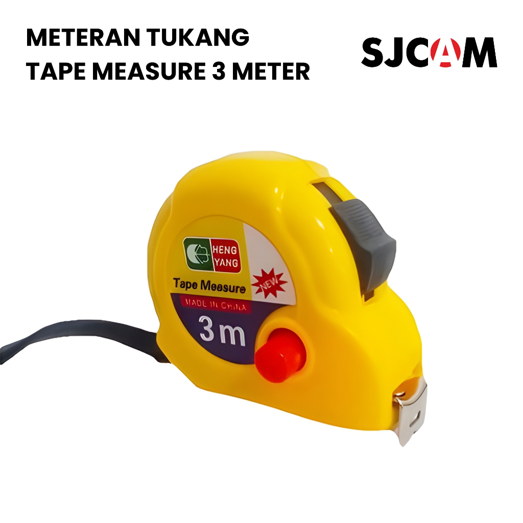 Jual METERAN Bangunan Roll 3M tape measure alat bangunan | Shopee Indonesia