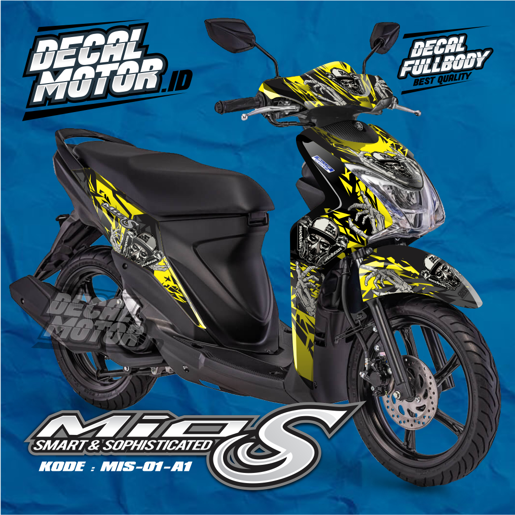 Jual Stiker decal yamaha mio s - Decal Mio S Vandals -- striping mio s ...