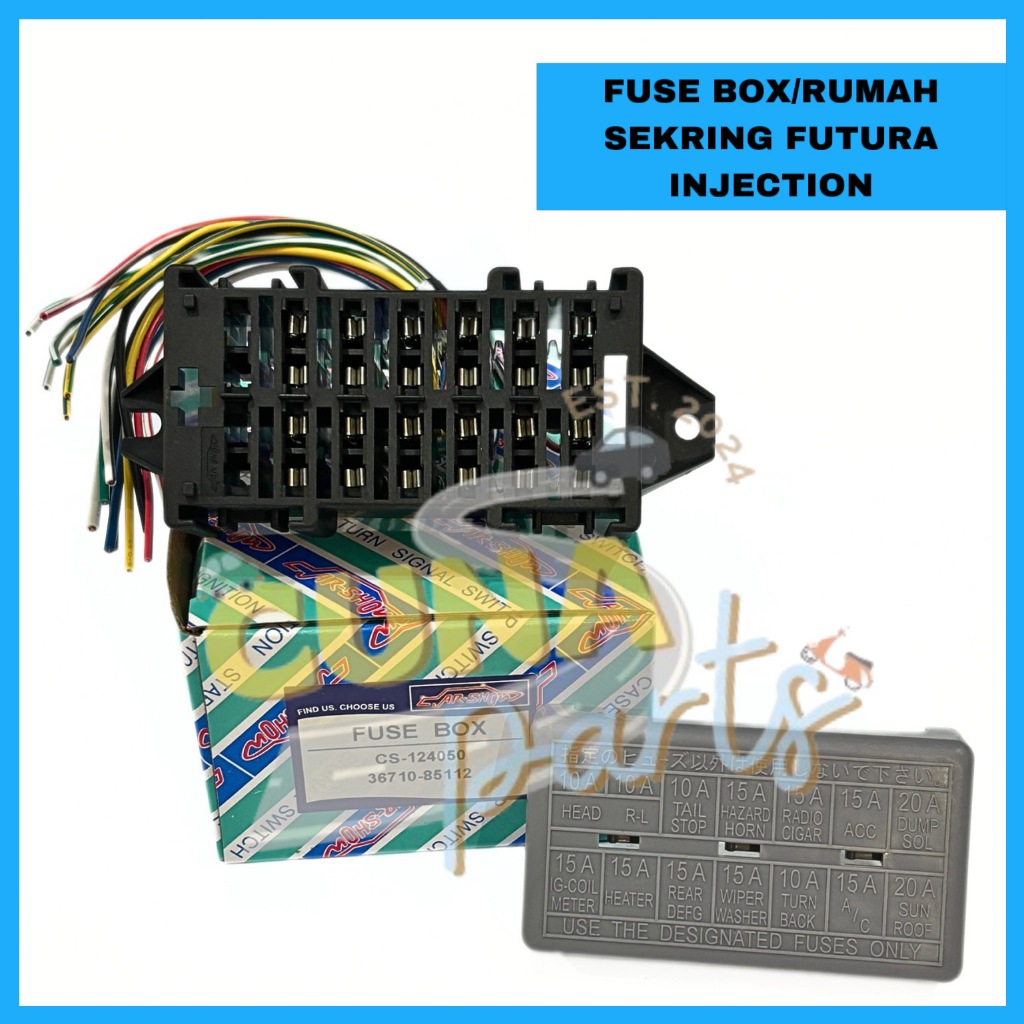 Jual Fuse Box/Rumah Sekring - Futura Injection [Cuna Parts] | Shopee ...