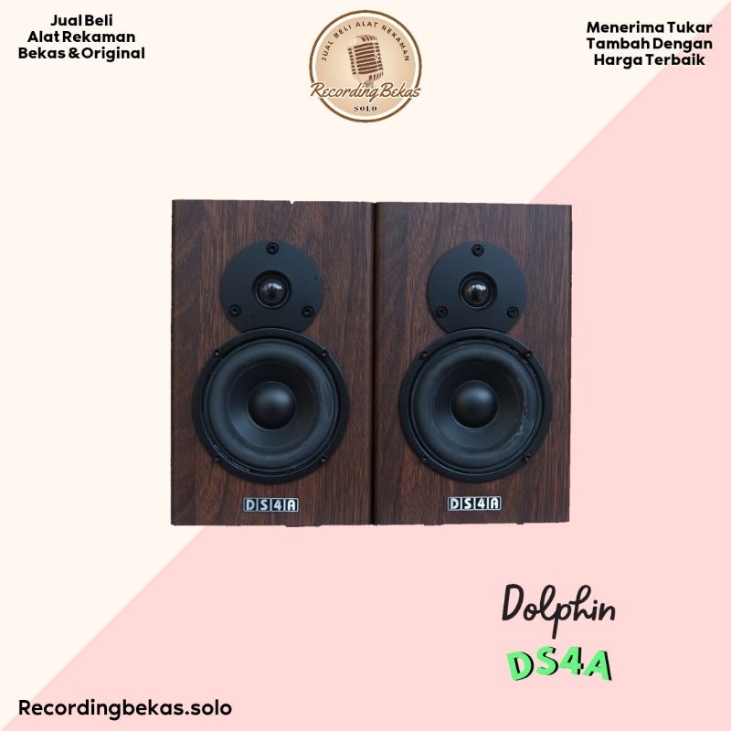 Jual Speaker Monitor Dolphin DS4A | Shopee Indonesia