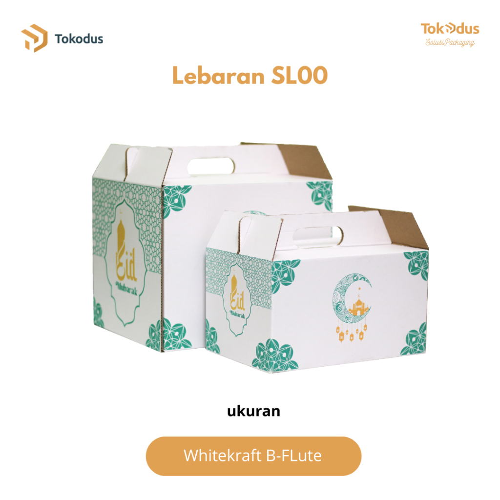 Jual Box Parcel Lebaran Model Dus Jinjing/Kardus/Lebaran/Parcel/Dus ...