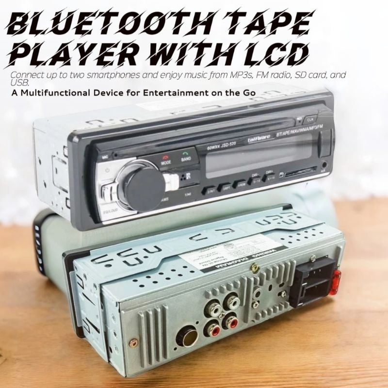 Jual Tape mobil bluetooth multifungsi MP3 FM Radio SD card USB LCD bisa ...