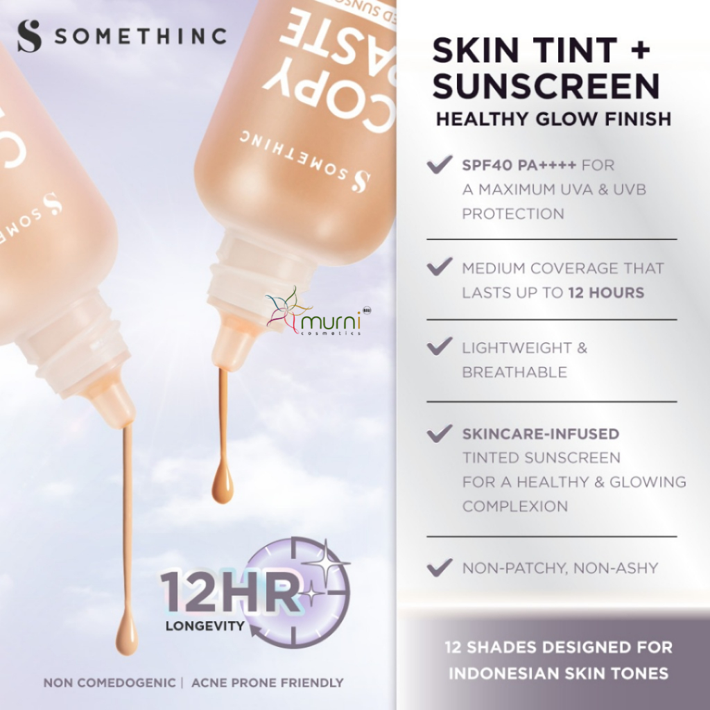 Jual MINI SOMETHINC COPY PASTE TINTED SUNSCREEN SPF40 PA++++ 10ML MINI ...