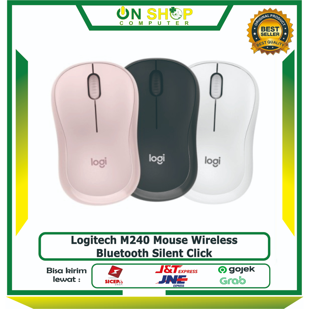 Jual Mouse Logitech M240 Wireless Bluetooth Silent Click | Shopee Indonesia Jual Mouse Logitech M240 Wireless Bluetooth Silent Click | Shopee Indonesia