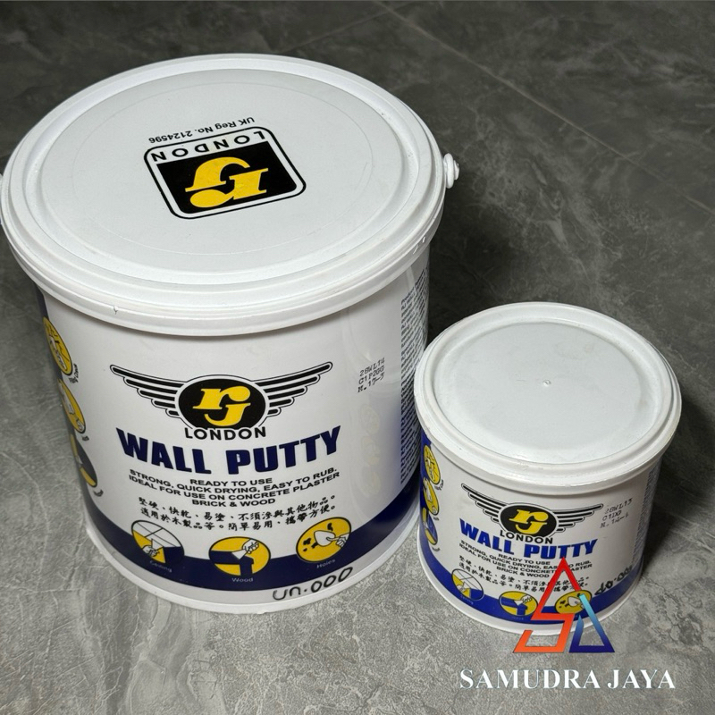 Jual DEMPUL RJ WALL PUTTY / DEMPUL DINDING,TEMBOK 4KG | Shopee Indonesia