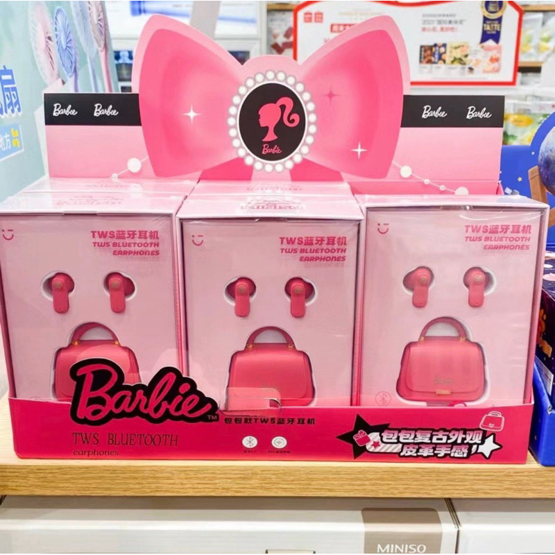 Jual [TERMURAH‼️READY STOCK] TWS MINISO X BARBIE wireless bluetooth ...
