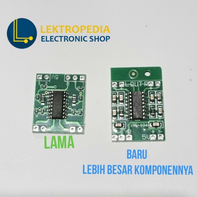 Jual Modul PAM8403 5V stereo HW104 Mini Digital Hifi Class D Kit Pam ...