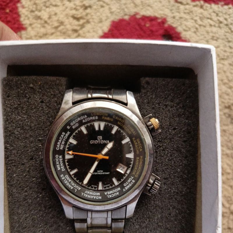 Jual Jam Tangan original Giotona preloved second bekas | Shopee Indonesia