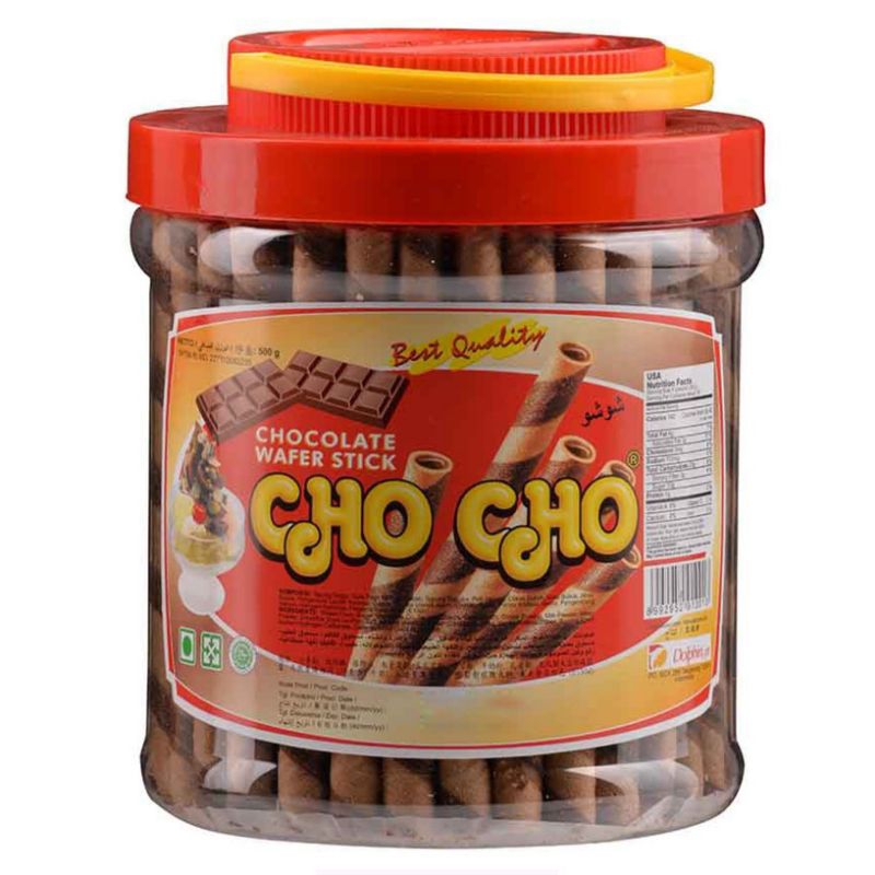 Jual Cho Cho Wafer Stick Chocolate 500gr | Shopee Indonesia