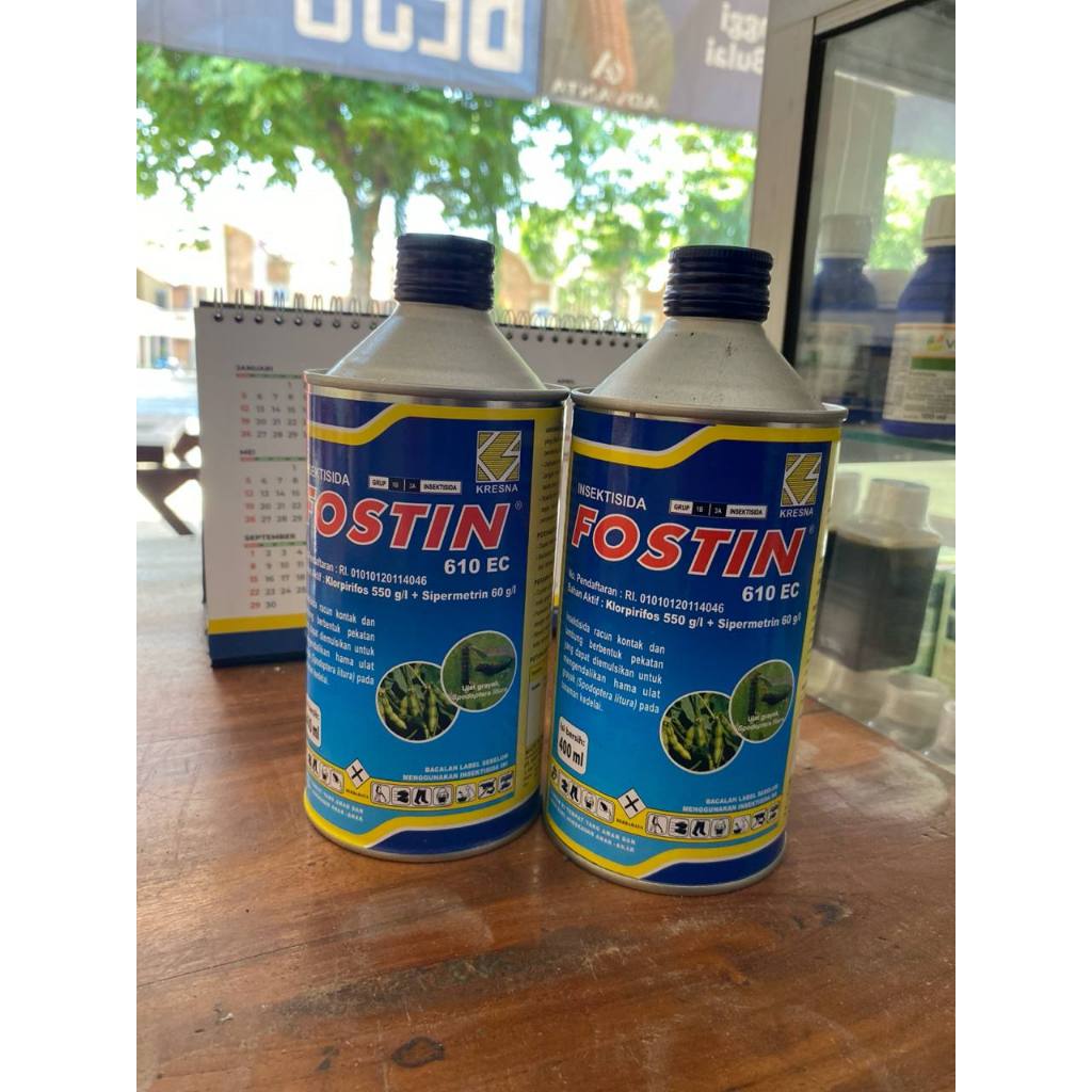 Jual Insektisida Fostin 610 EC - 400 ml Racun / Pembasmi Segala Jenis ...