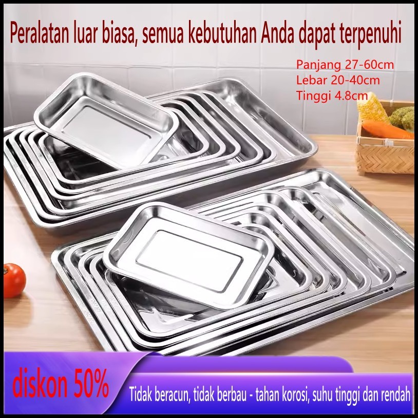 Jual Palet persegi stainless steel berbagai ukuran - Ideal untuk ...