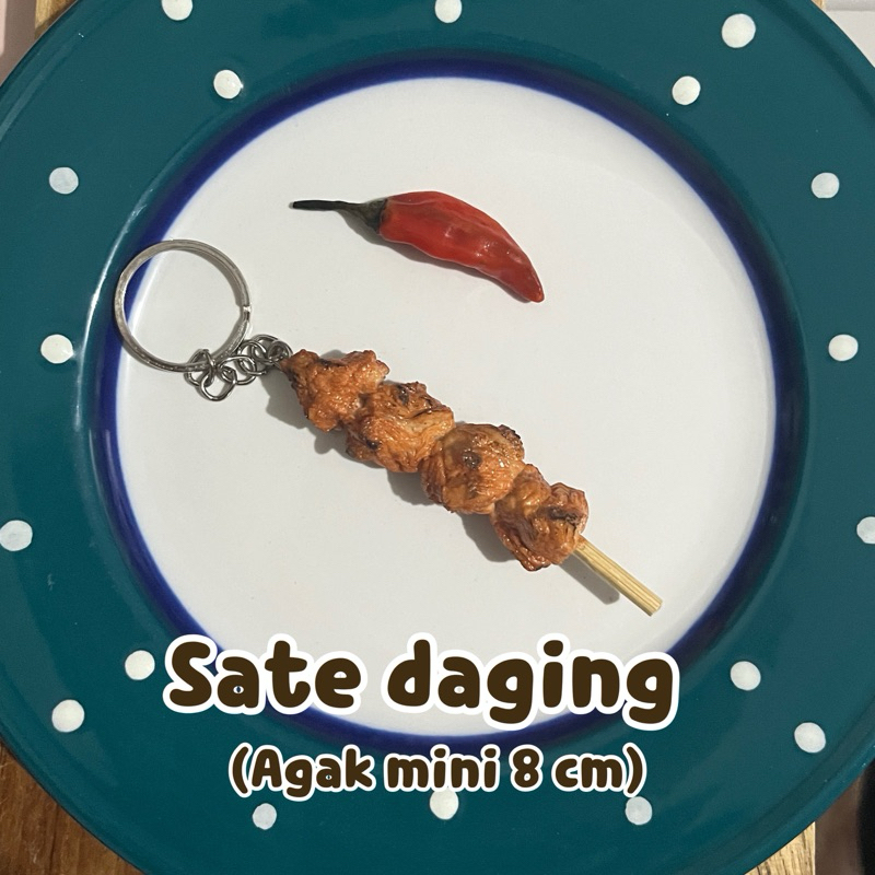 Jual Gantungan Kunci Ceker ayam Telor Puyuh Mendoan Tahu Goreng Cabe ...