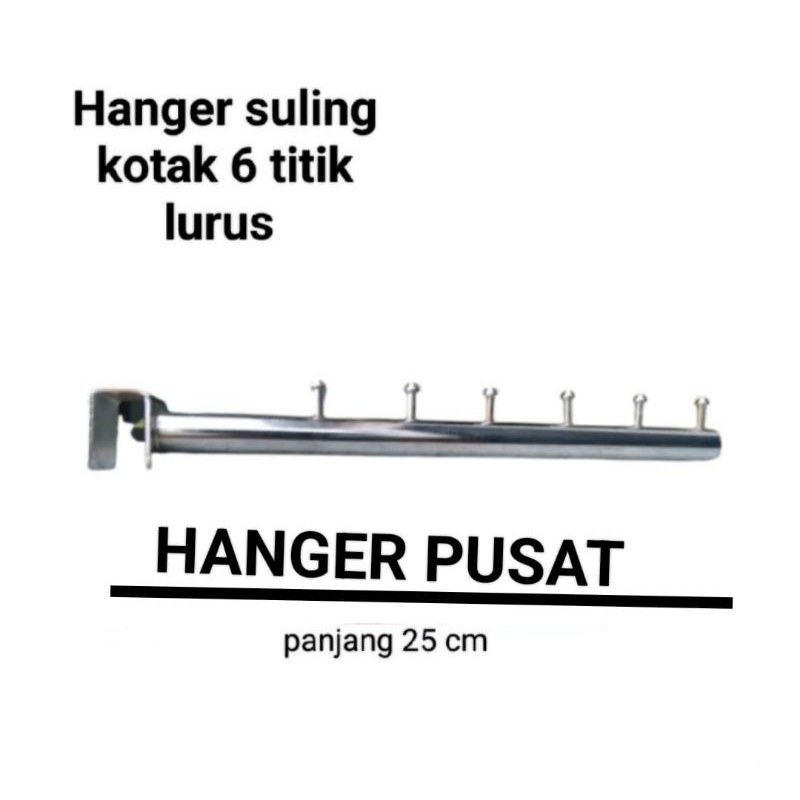 Jual hanger suling LURUS KOTAK 6 titik | Shopee Indonesia