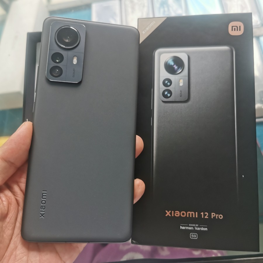 Jual XIAOMI MI 12 PRO 5G 12/256GB SECOND FULLSET | Shopee Indonesia