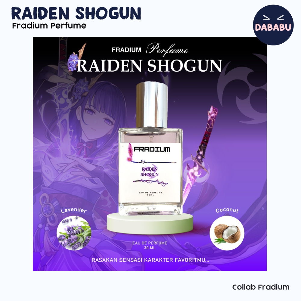 Jual Perfume/Parfum Raiden Shogun Genshin Impact 30ml | Fradium ...