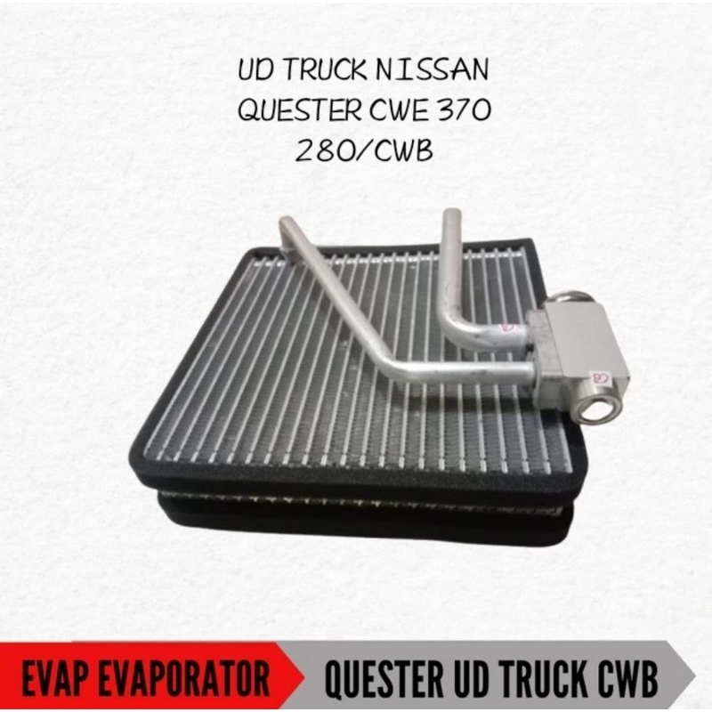Jual EVAPORATOR EVAP AC UD TRUCK NISSAN CWB/QUESTER CWE370 CWE280 ...