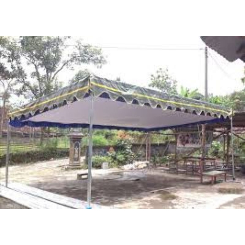 Jual Rangka Tenda Ukuran 4x6 (Dengan Terpal) | Shopee Indonesia