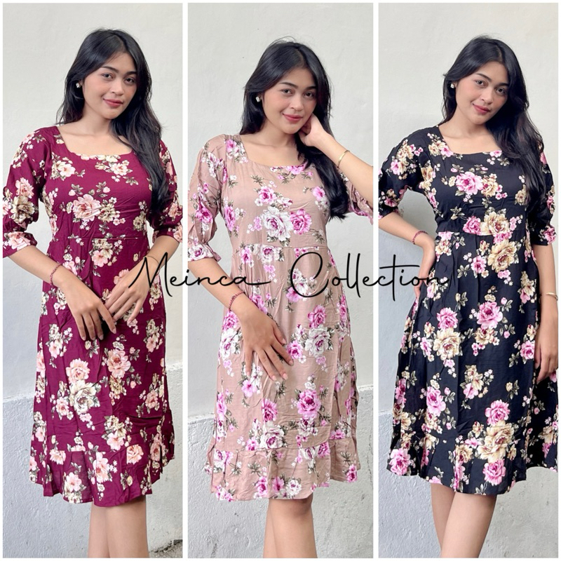 Jual DRESS LAURA (GESER PILIH MOTIF) | Shopee Indonesia