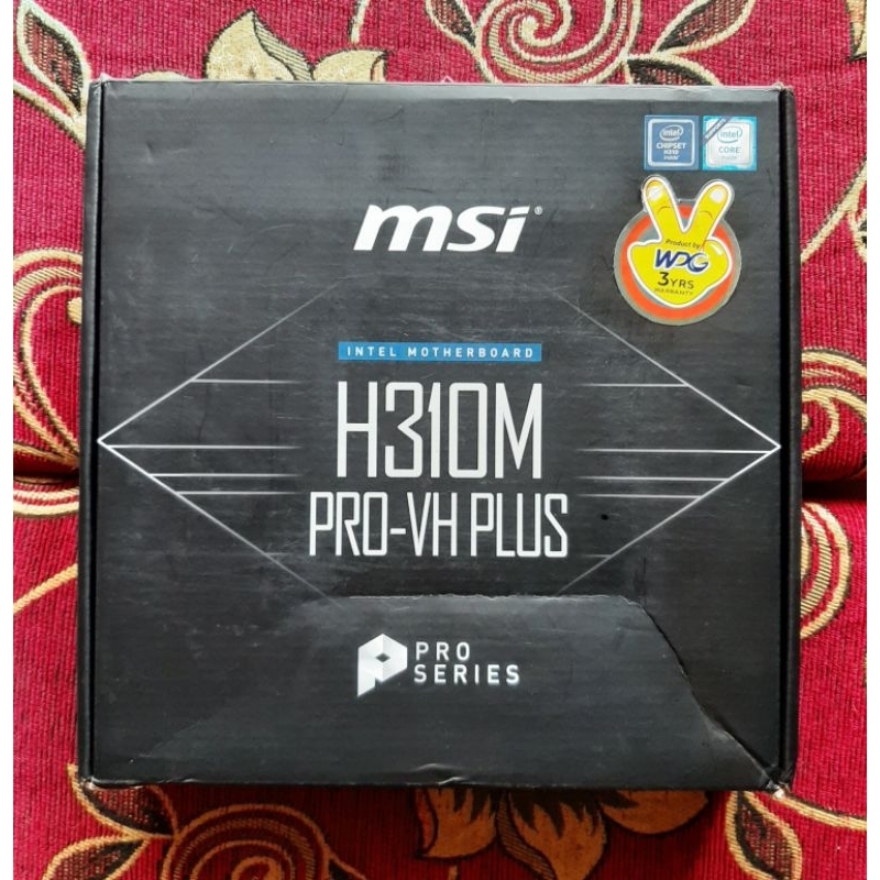Jual Intel Motherboard MSI H310M Pro-VH Plus (pro series) | Shopee ...