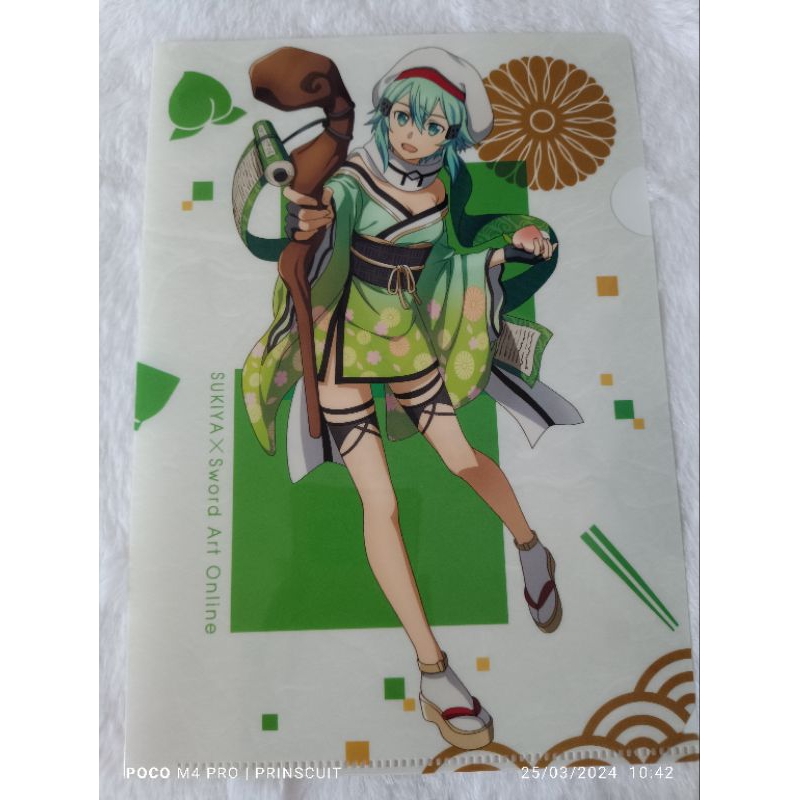 Jual Map File Official Merchandise Original Sword art online Sinon ...