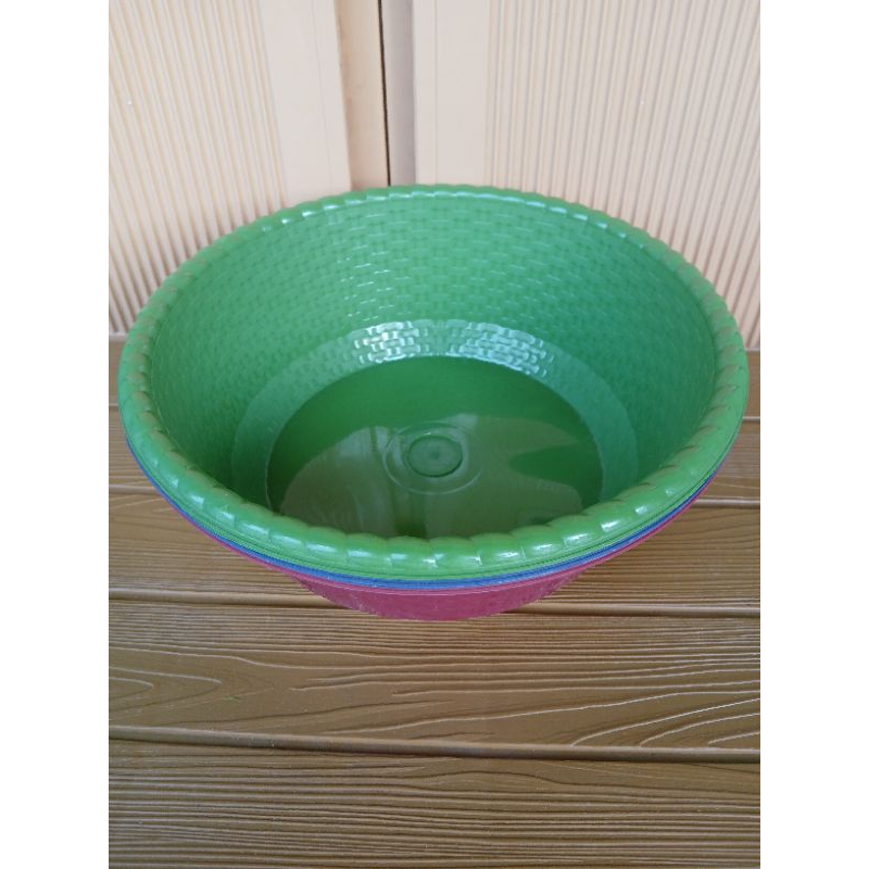 Jual 3 pcs BASKOM plastik warna 12 tanggo / baskom hajatan / baskom ...