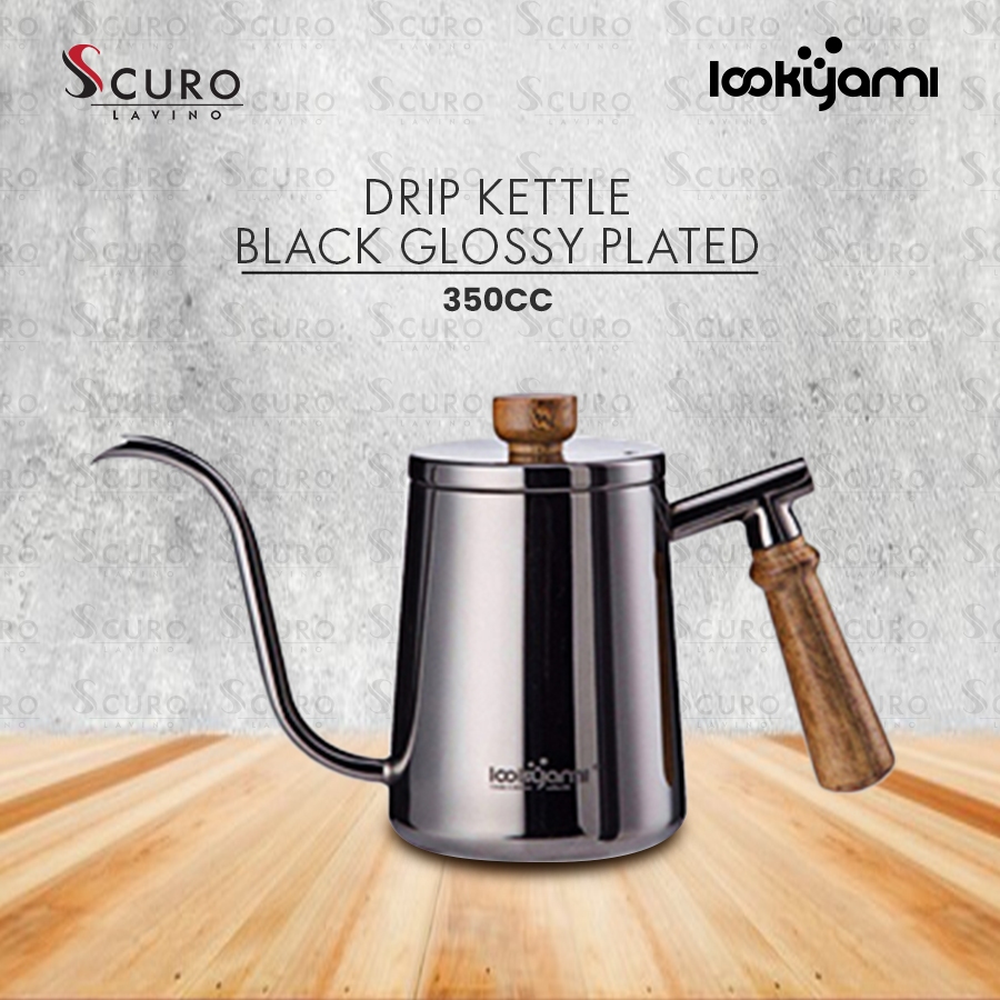 Jual Lookyami - Drip Kettle 350cc (Black Gloss) | Shopee Indonesia