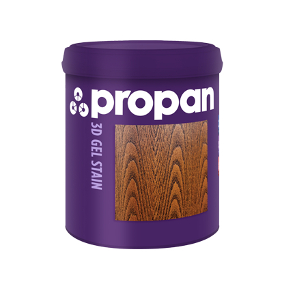 Jual PROPAN 3D GEL STAIN 2 IN 1 STAIN & GLAZE - TEA BROWN | Shopee ...