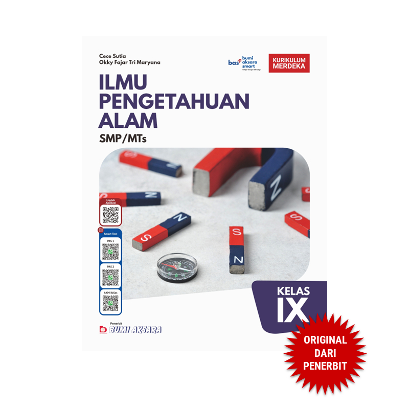 Jual Ilmu Pengetahuan Alam Kelas IX SMP MTs Kurikulum Merdeka - Bumi Aksara | Shopee Indonesia