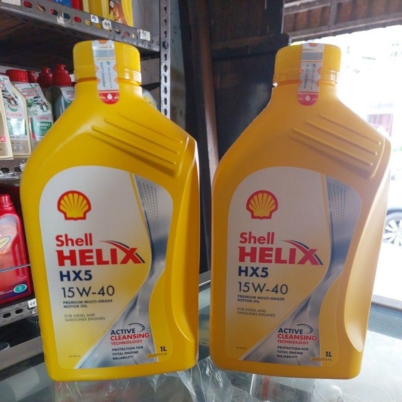 Jual Shell Helix HX5 15W-40 Liter | Shopee Indonesia