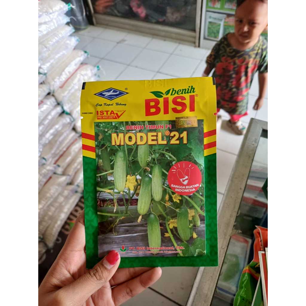 Jual Benih Timun hibrida F1 MODEL 21 isi 20gram - Cap Kapal Terbang ...