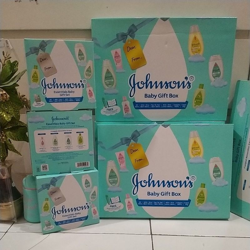 Jual JOHNSON'S Premium Baby Gift Set/Johnson's Starter Kit Baby Gift ...