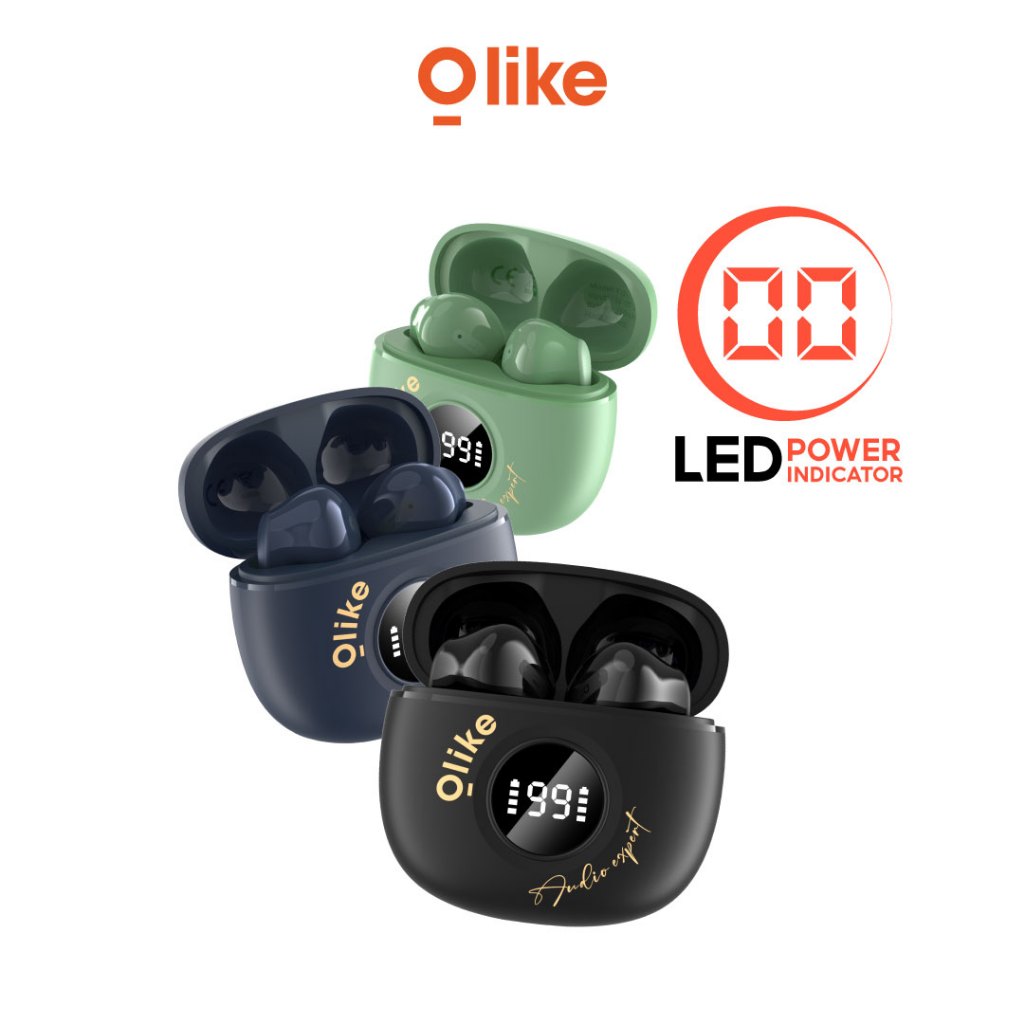 Jual OLIKE CLASSICAL TWS HEADSET BLUETOOTH 5.3 T121 GARANSI 1 TAHUN 21 ...