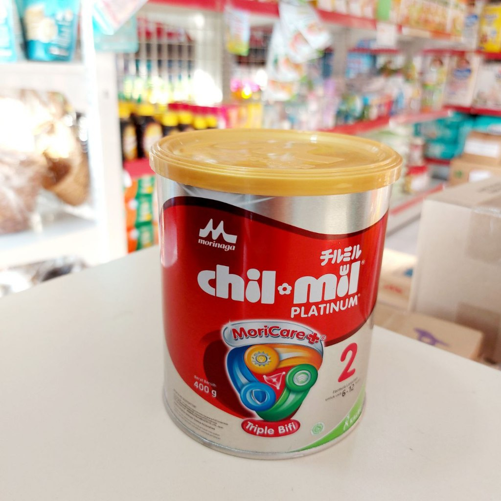 Jual MORINAGA CHIL MIL PLATINUM TAHAP 2 - 400GR / Susu Formula Bayi 6-12 bulan | Shopee Indonesia