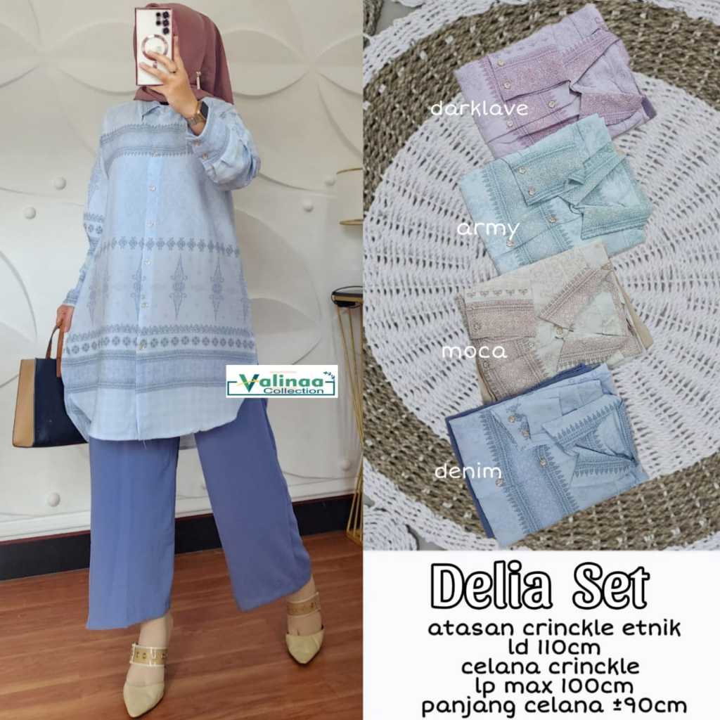 Jual delia set by valinaa | Shopee Indonesia